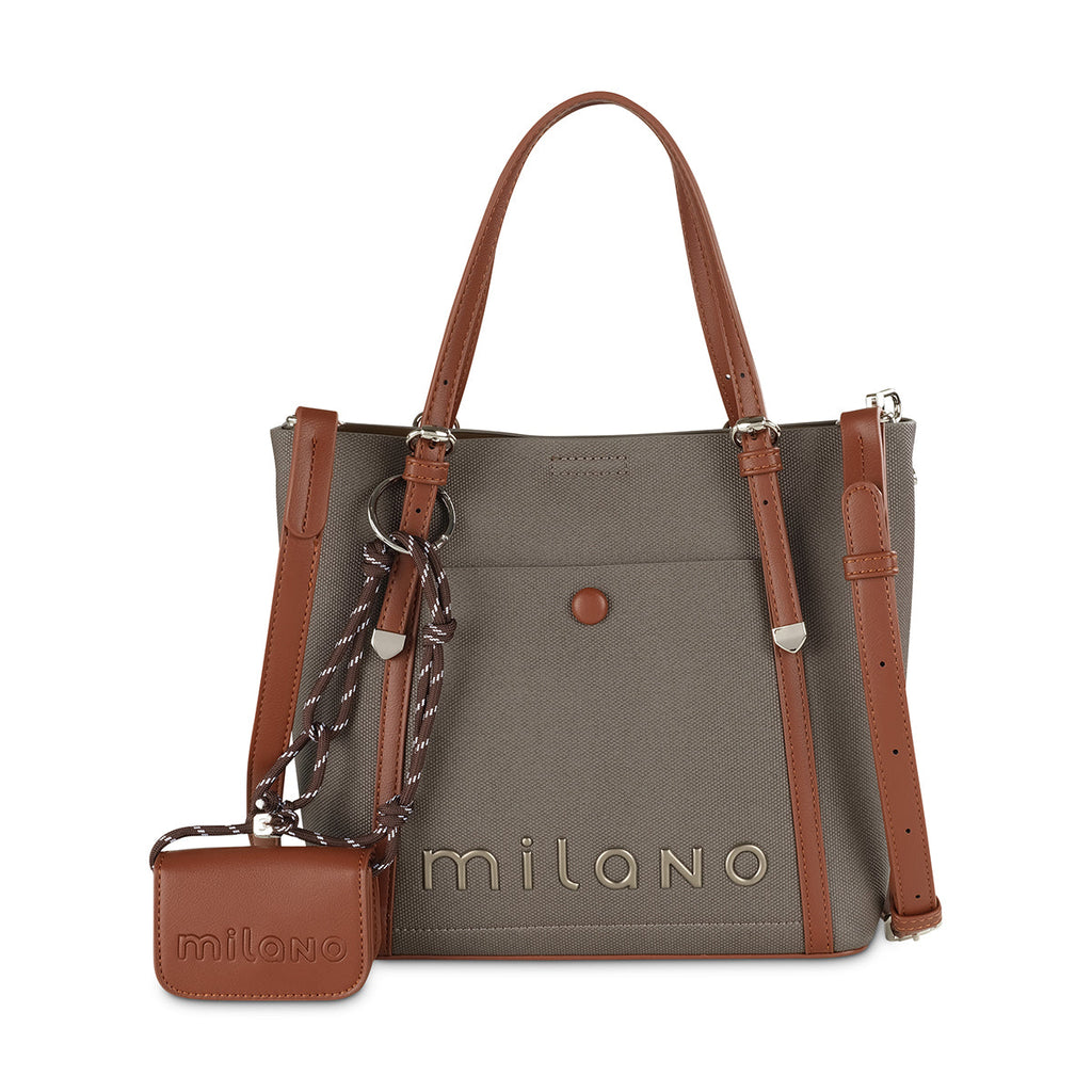 DANICA MINI TOTE- Grey – MILANO BAHRAIN