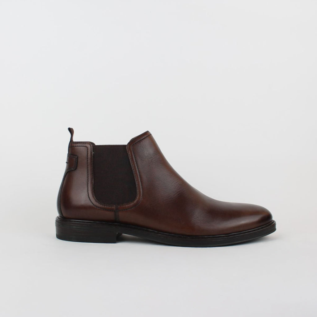 RANDY MENS LEATHER CHELSEA BOOTS-BROWN – MILANO BAHRAIN